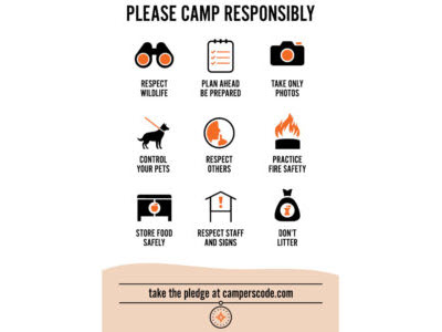 Blog Take the Campers Code Pledge Today! - Toronto Spring Camping and ...